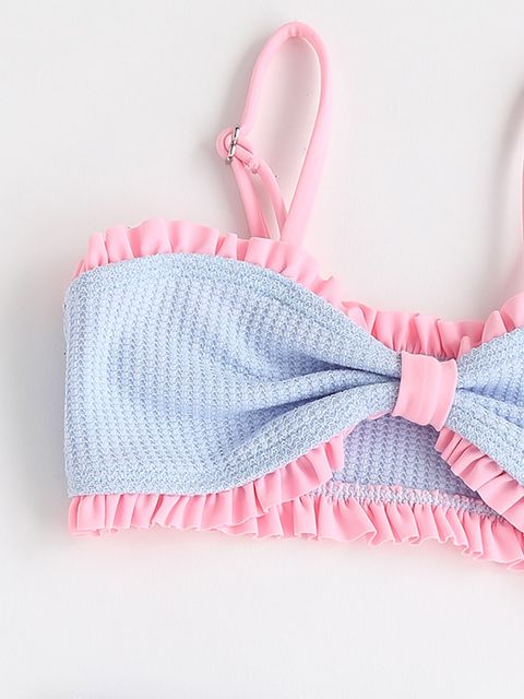 Toddler Girls Frill Trim Bikini Swimsuit | Lynks Shop