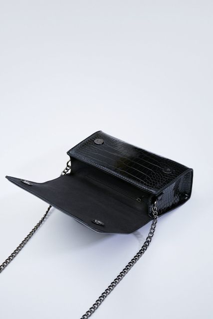 Crocodile Patterned Crossbody Bag | Lynks Shop